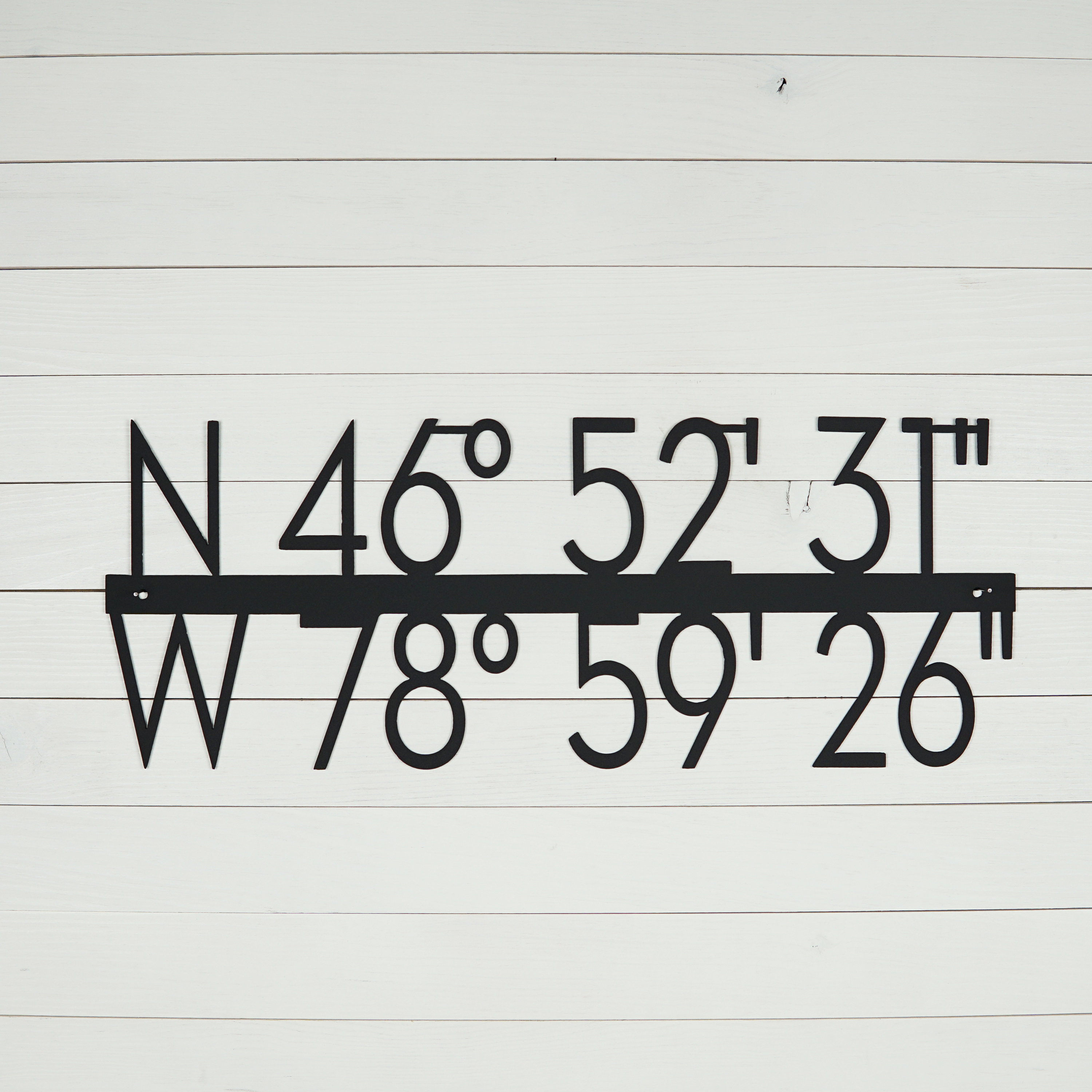 GPS Coordinates Sign Latitude Longitude Signs Wedding Gift | Etsy