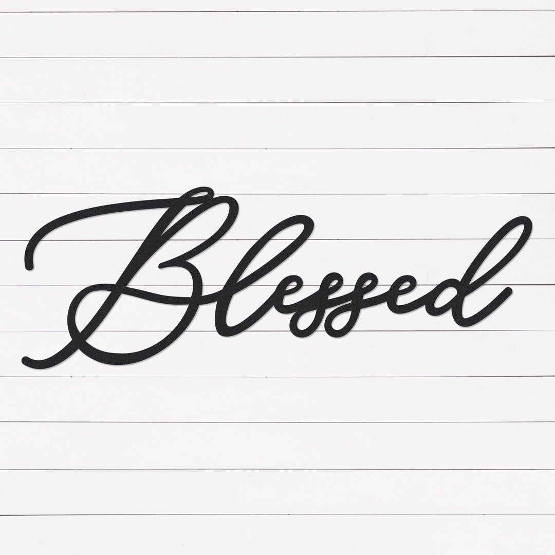Blessed Sign | Outdoor Fall Decor | Front Porch Sign | Farmhouse Decor ...