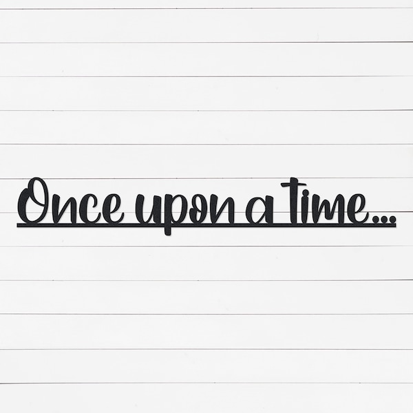 Once Upon a Time Sign - Etsy