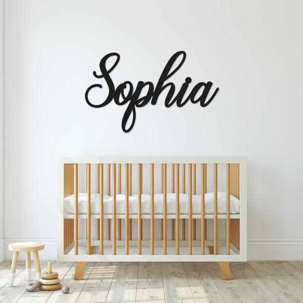 Metal Name Sign - Etsy