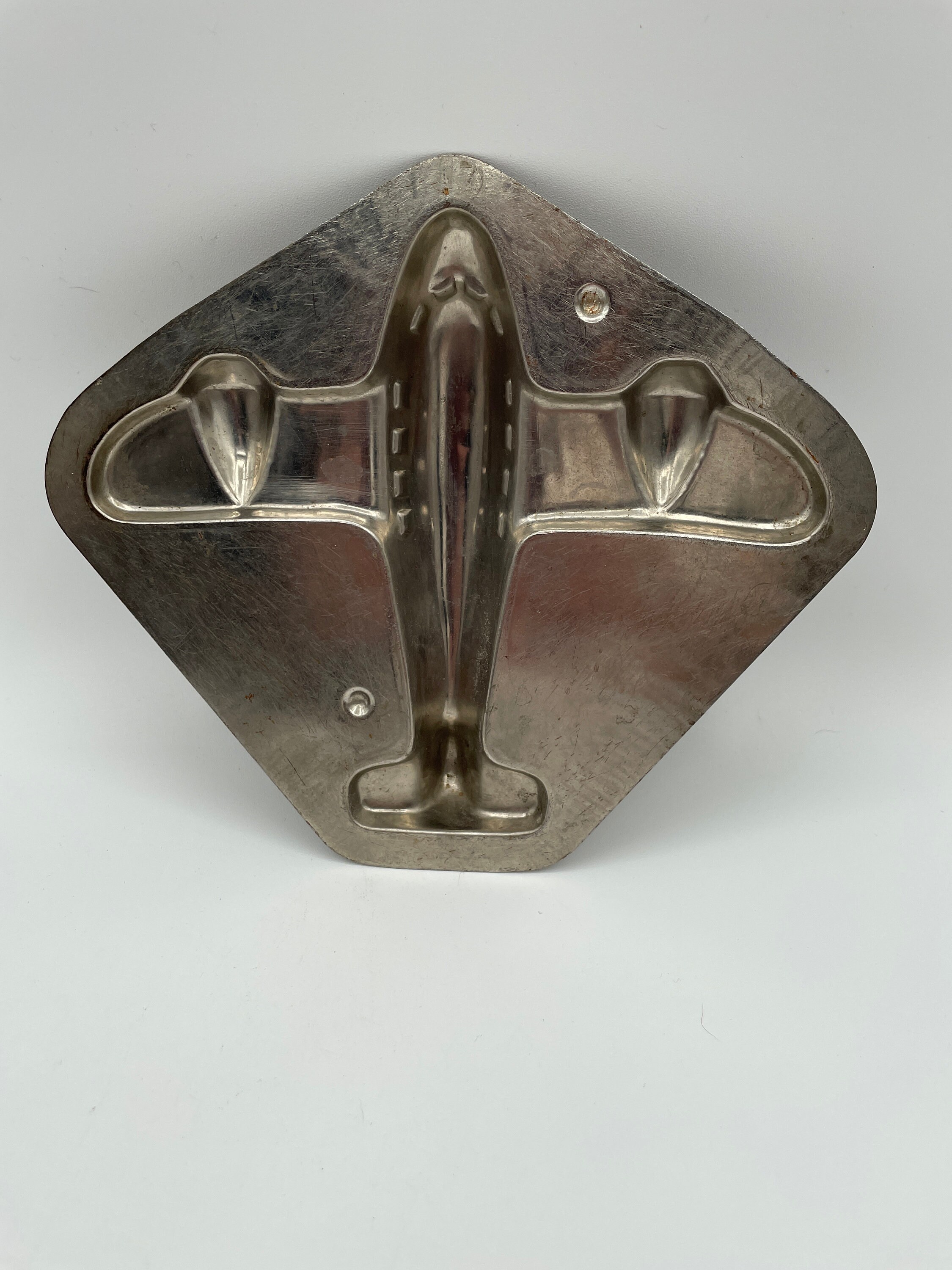 Vintage Metal Airplane Chocolate Candy Mold - Etsy