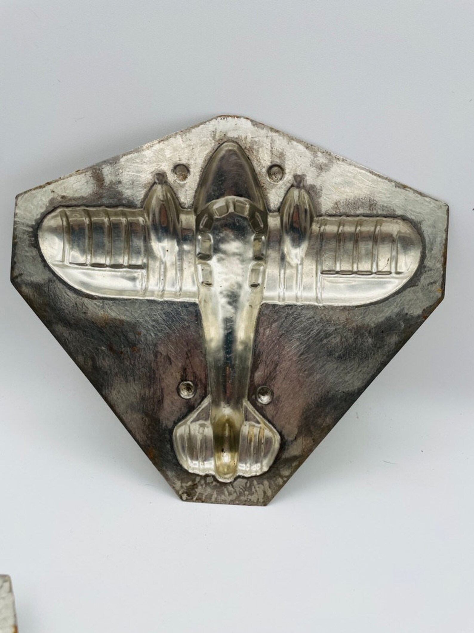 Vintage Metal Chocolate Airplane Mold - Etsy
