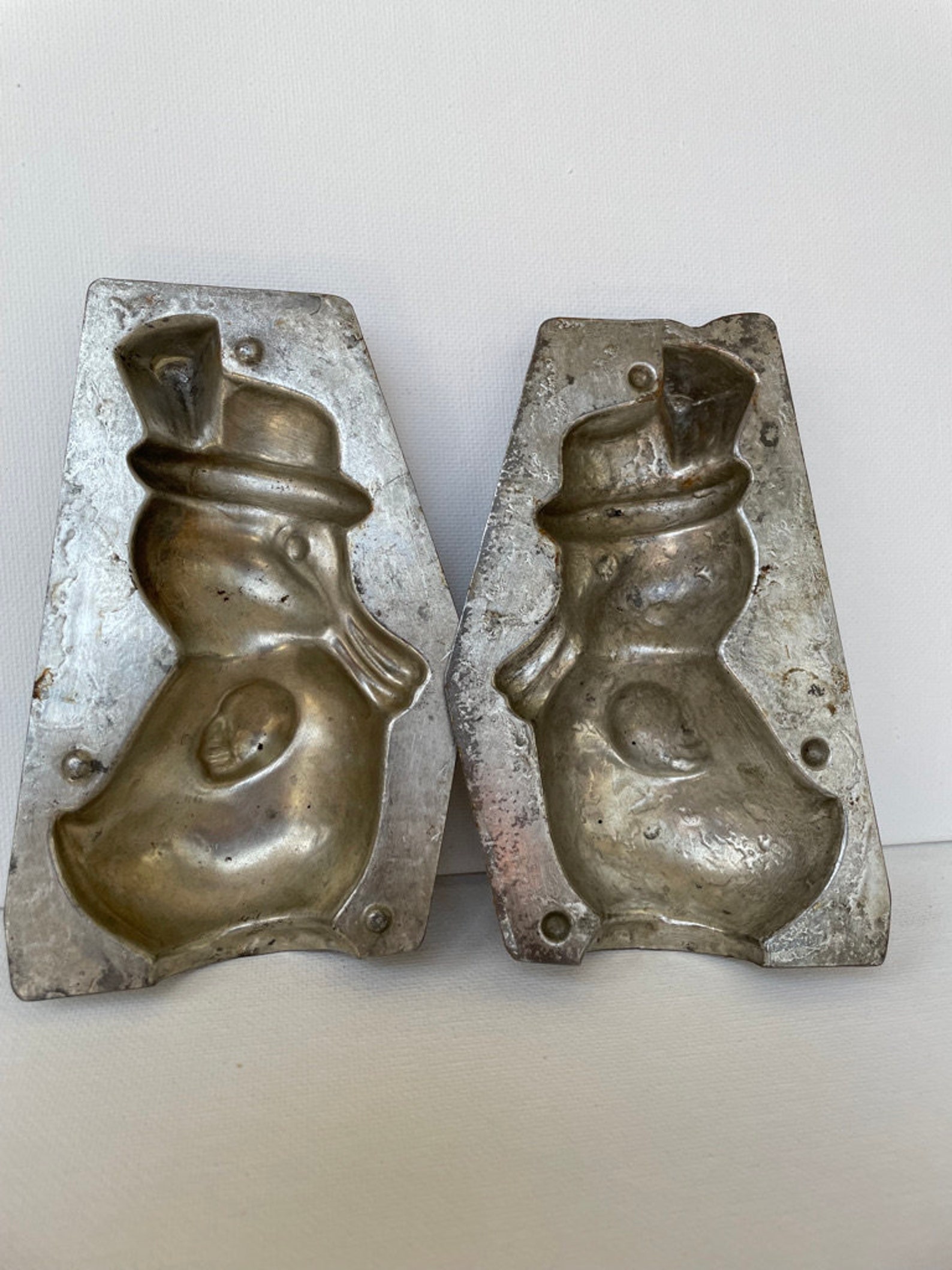 Vintage Antique Duck Metal Chocolate Easter Mold - Etsy UK