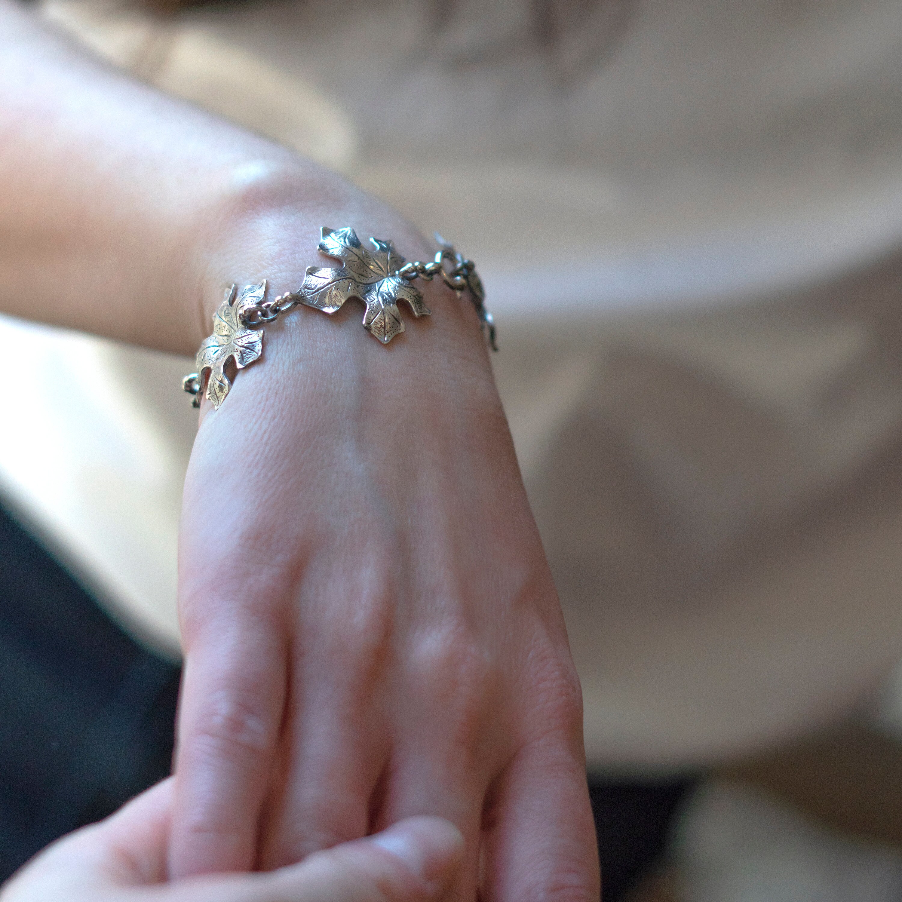 Maple Leaf Jewelry Gift Set Maple Leaf Set Silver Jewelry - Etsy