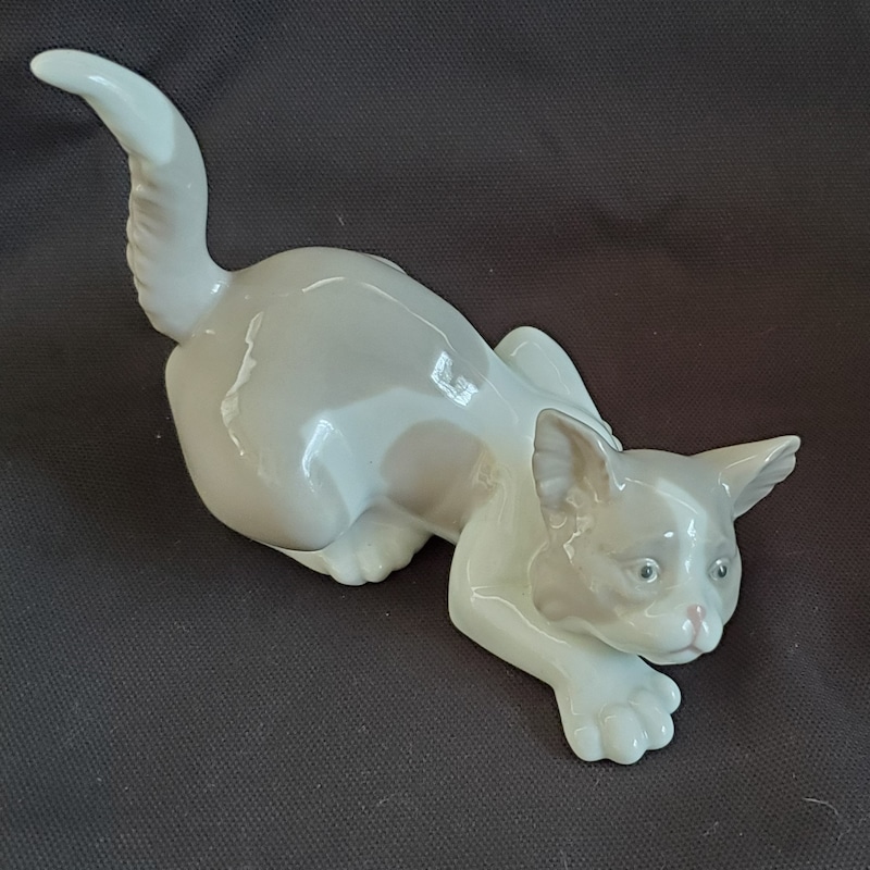 Lladro Cat - Etsy