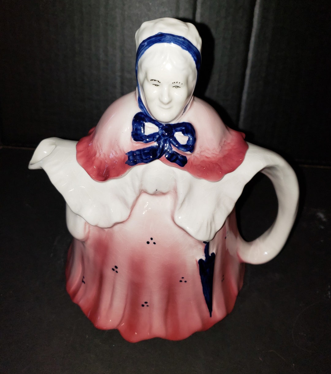 Antique/vintage Little Old Lady Teapot, Made in England - Etsy