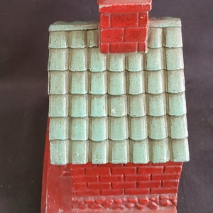 Vintage Three Little Pigs Cast Iron Brick House Figure – Rare and HTF ...