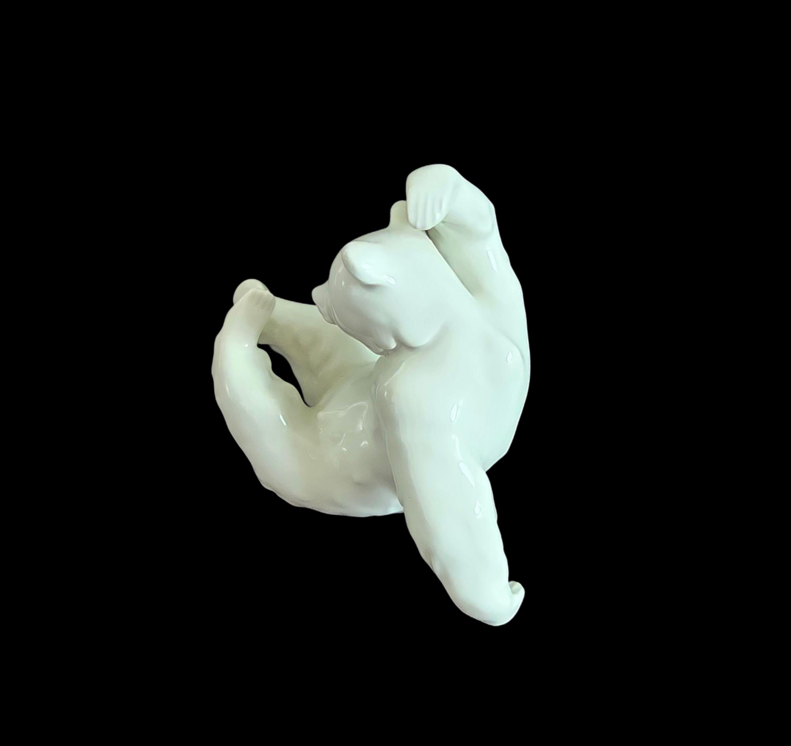 Vintage German KPM Polar Bear Porcelain Figurine - Etsy