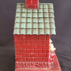 Vintage Three Little Pigs Cast Iron Brick House Figure – Rare and HTF ...