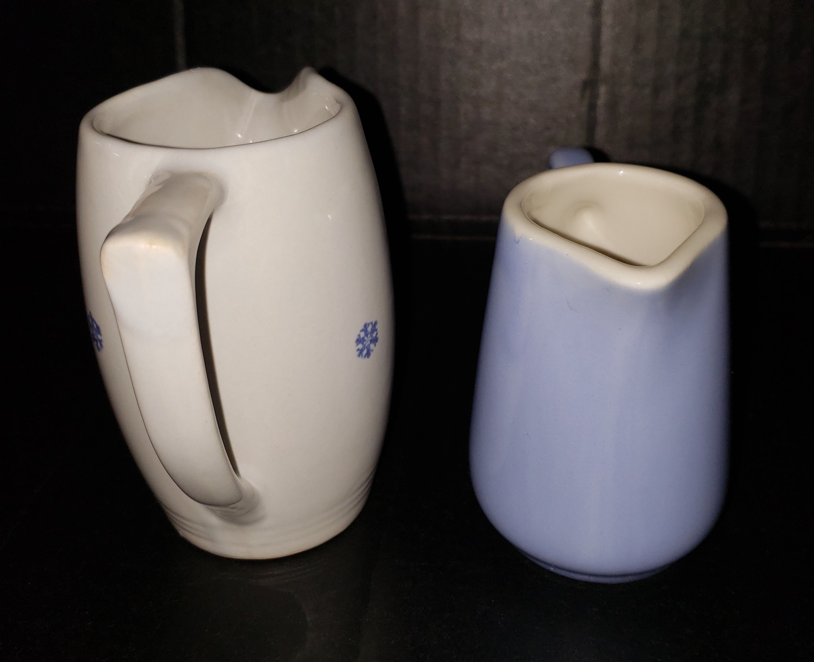 Vintage Miniature Creamer Syrup Pitchers Set of 2 Very Rare - Etsy