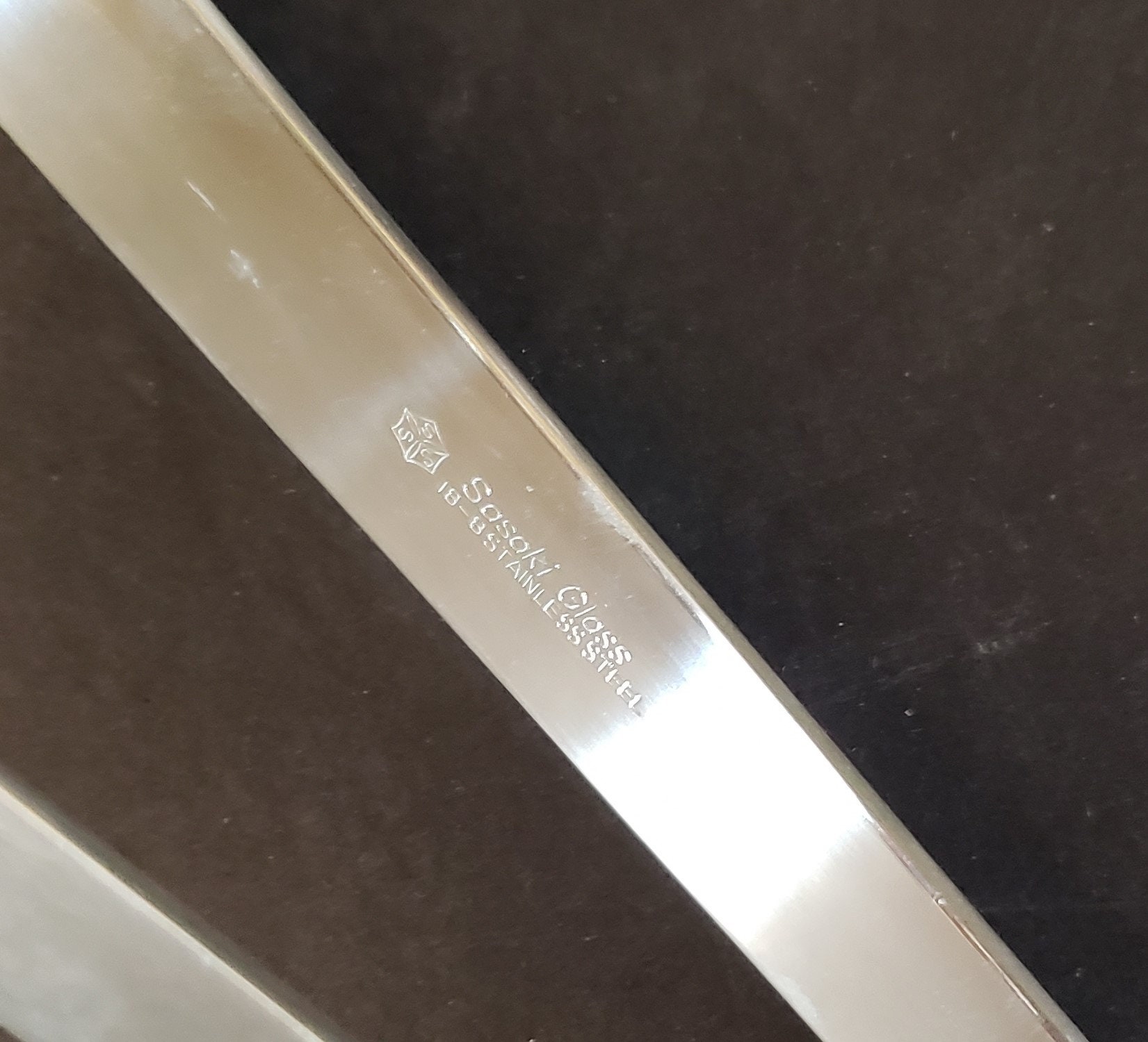 Vintage Mid-century Sasaki Glass Rare Pattern Cocktail Ice | Etsy