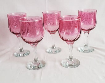 Fumo Vintage Wine Glasses - Etsy