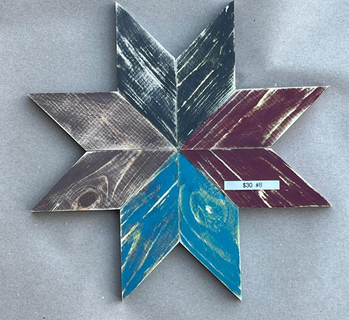 Rustic Barn Star Americana Style - Etsy