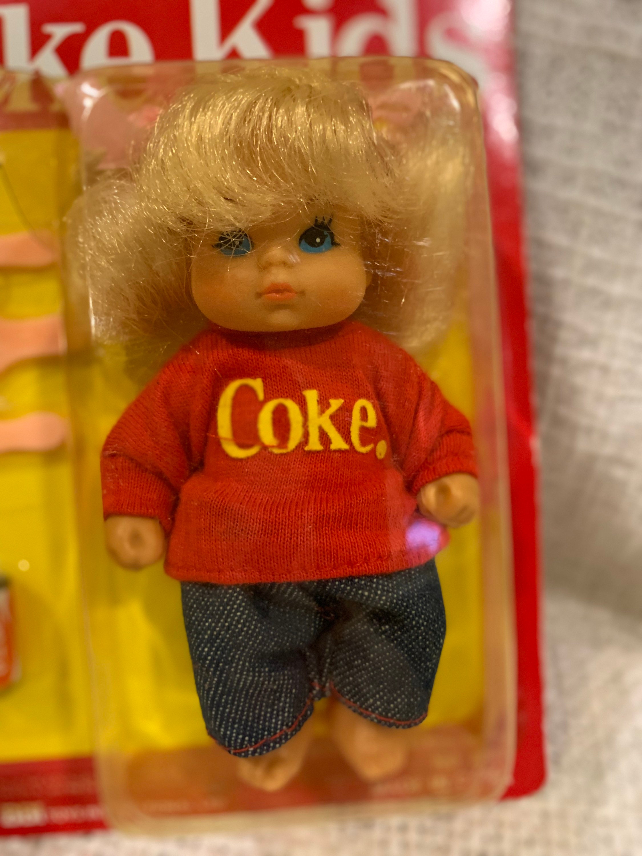 Vintage Coca Cola Coke Kids Doll Original Package NOS 1986 - Etsy