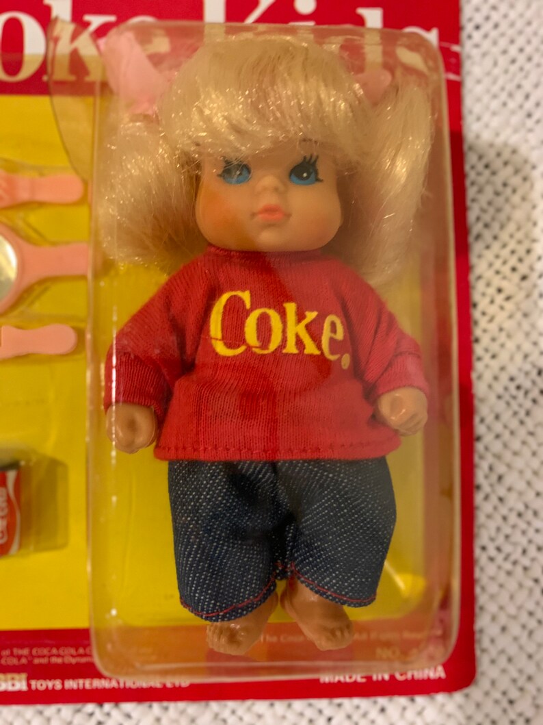Vintage Coca Cola Coke Kids Doll Original Package NOS 1986 - Etsy
