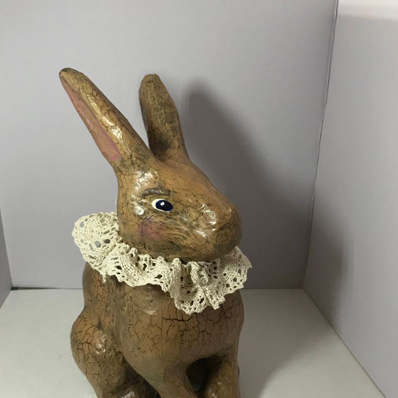 Paper Mache Bunny - Etsy