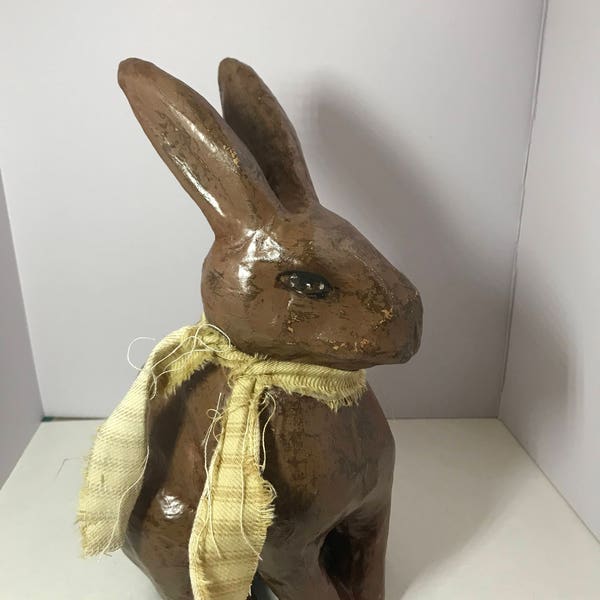 Paper Mache Bunny - Etsy