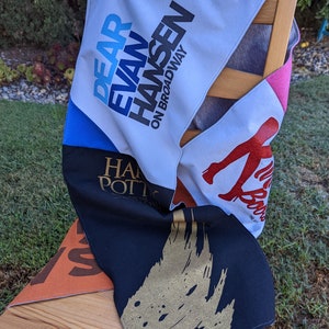 Memory Scarf Made With Sports Jerseys, T-shirts or Special Clothing ...