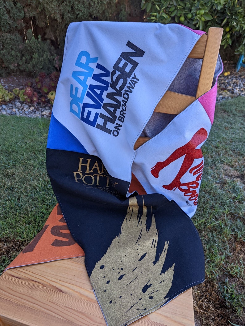 Memory Scarf Made With Sports Jerseys T-shirts or Special - Etsy