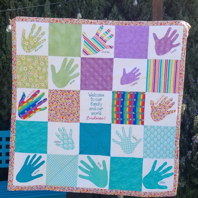 Personalized Quilt - Etsy