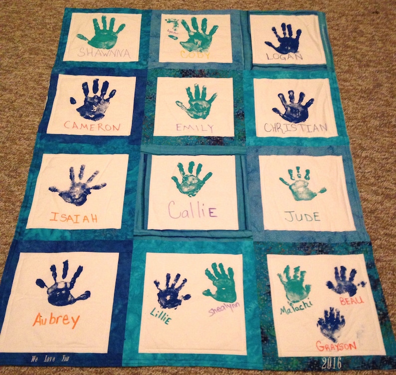 Handprint Gifts For Teachers