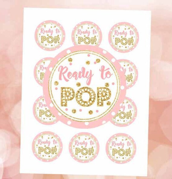 Ready To Pop Baby Shower Free Printable Labels Ready To Pop® | It's A