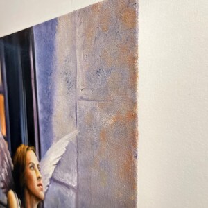 Romeo + Juliet Original Oil Paintings Canvas , Juliet’s Balcony Wall ...