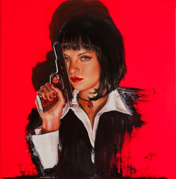 Mia Pulp Fiction Hair