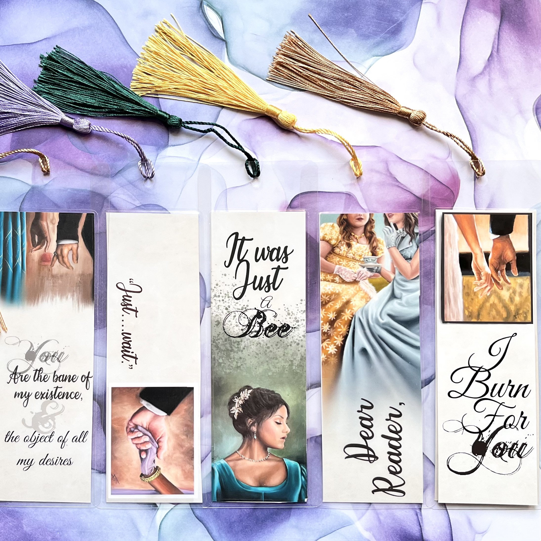 Bridgerton Bookmarks royal Core Artbookworm Gift - Etsy