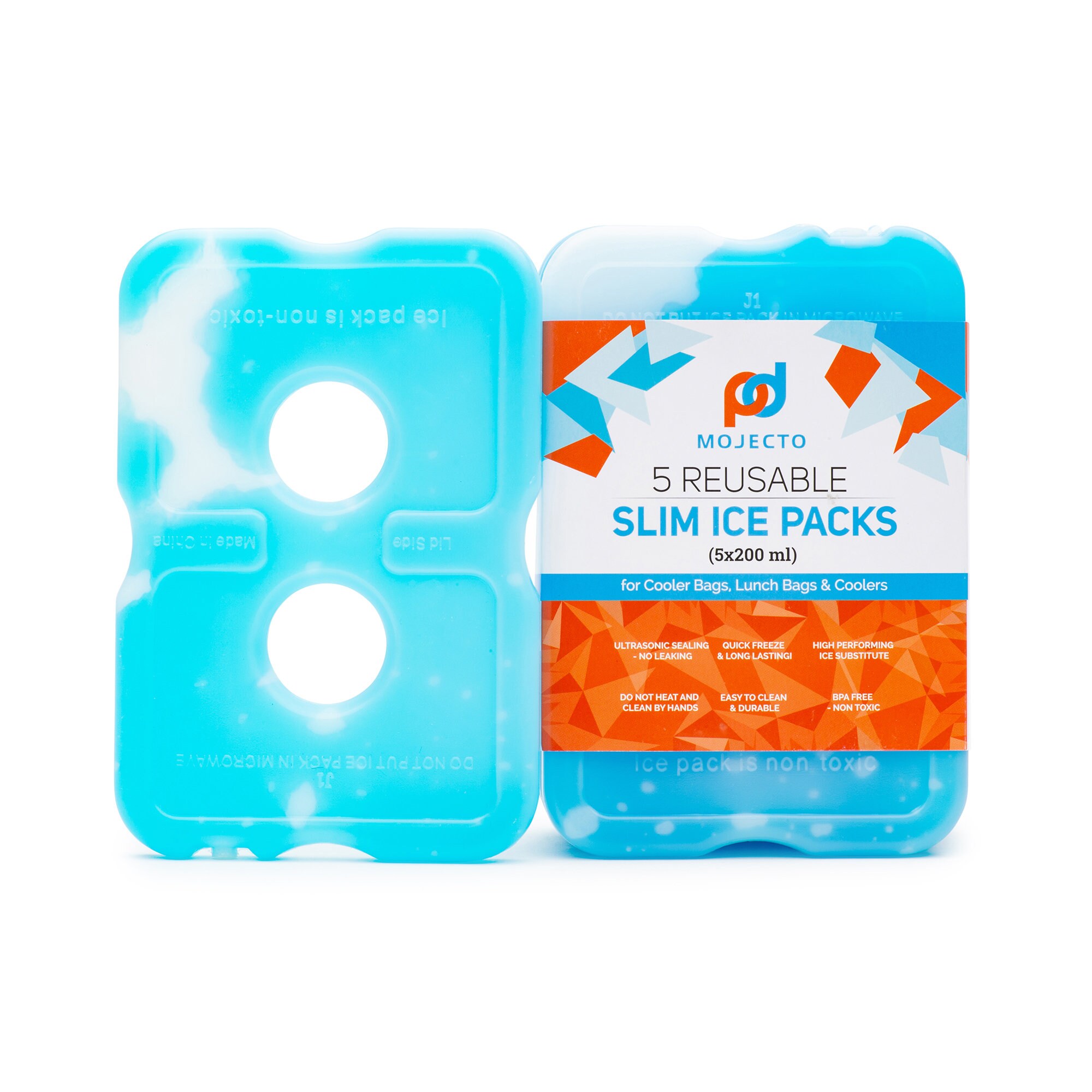 Large Ice Pack for Cooler Lunch Bags. Keep Your Food/beverages Cold for ...