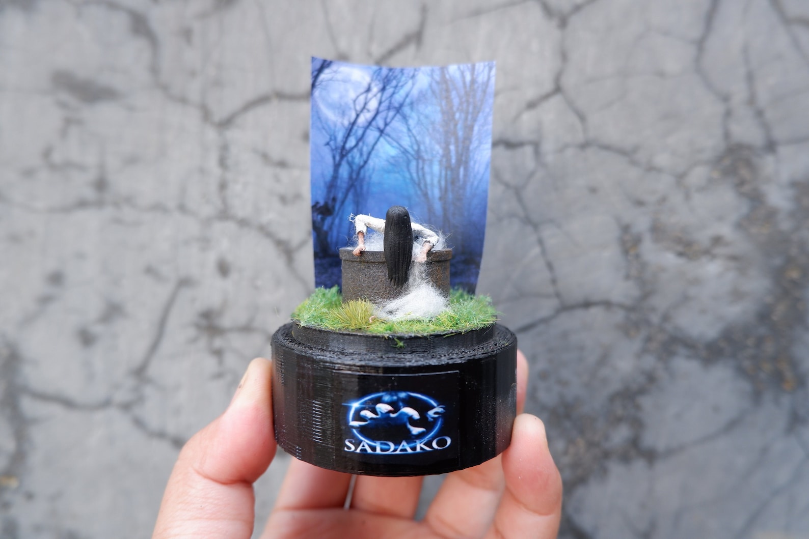 LED Lamp Glass Dome - Sadako the Ring - Japan Korea America Horror ...