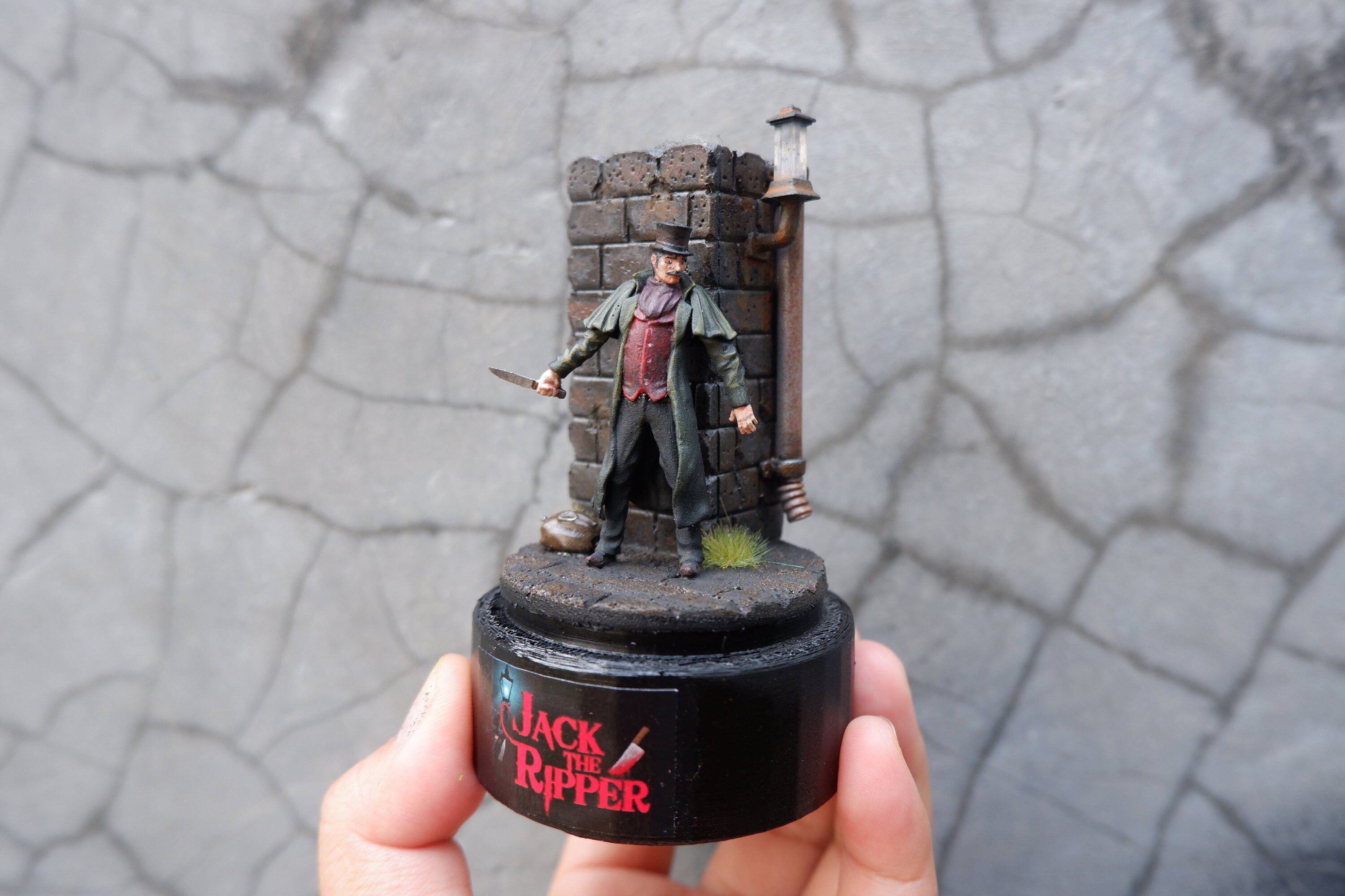 Jack the Ripper LED Lamp Glass Dome Serial Killer Murder - Etsy