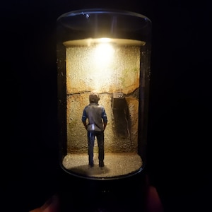 The Black Phone Basement Finney Shaw Scene - Gift LED Lamp Glass Dome ...
