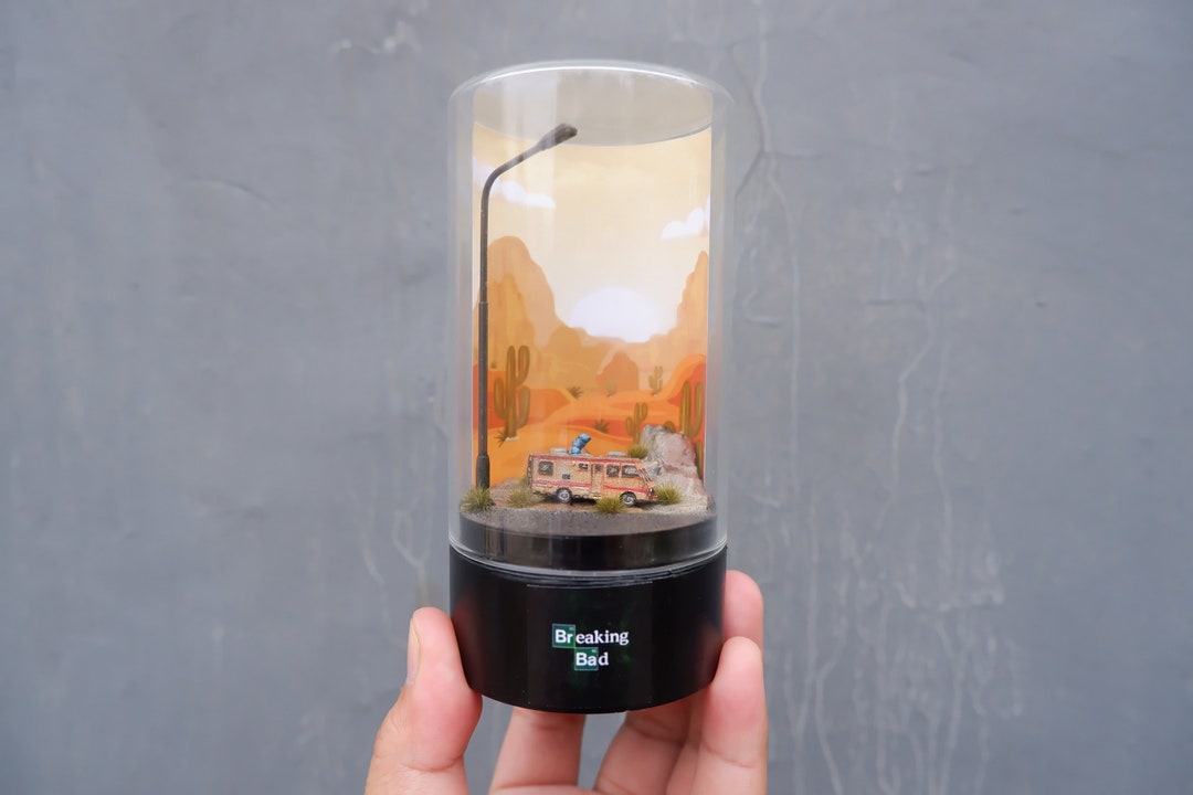 Diorama Inspired From Breaking Bad Van Vans Scene- LED Lamp Powered by ...