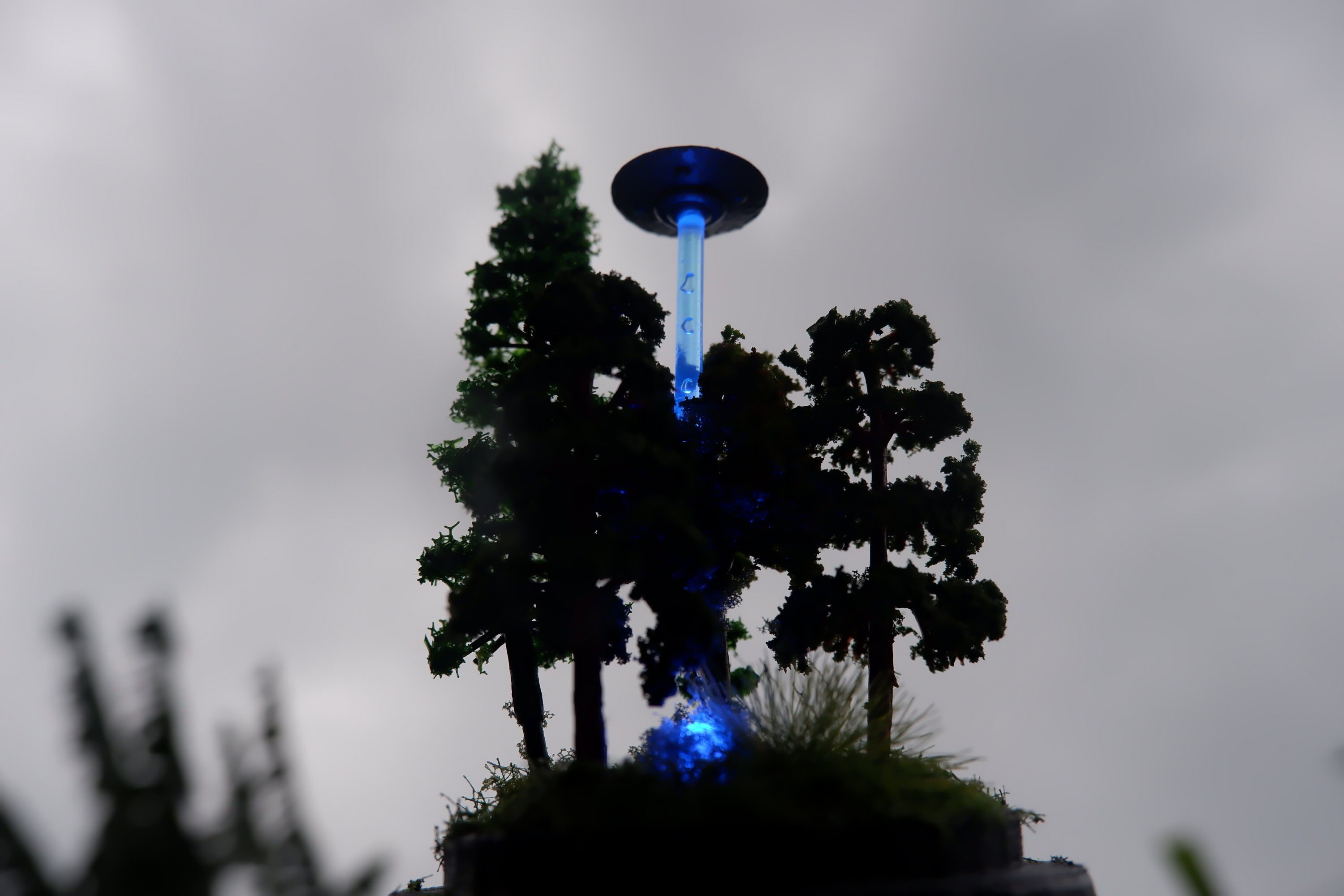 Glass Dome LED Ufo Diorama Inspired Form Series X-files I - Etsy UK
