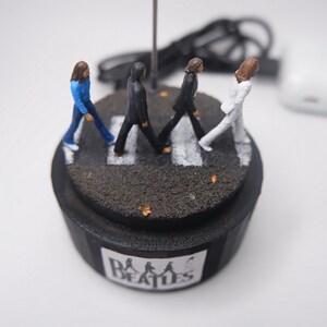Abbey Road Diorama Mini Figure Miniature 1:64 Scale , Sculpture, Epoxy ...