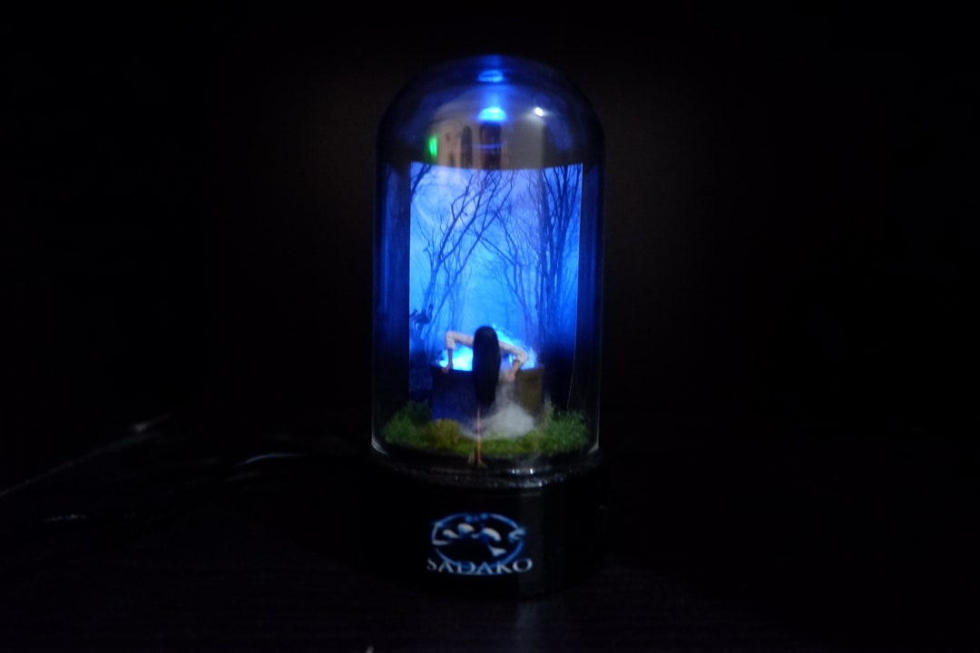 LED Lamp Glass Dome - Sadako the Ring - Japan Korea America Horror ...
