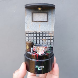Diorama Inspired From Breaking Bad Bathroom Bath up Scene LED Lamp ...
