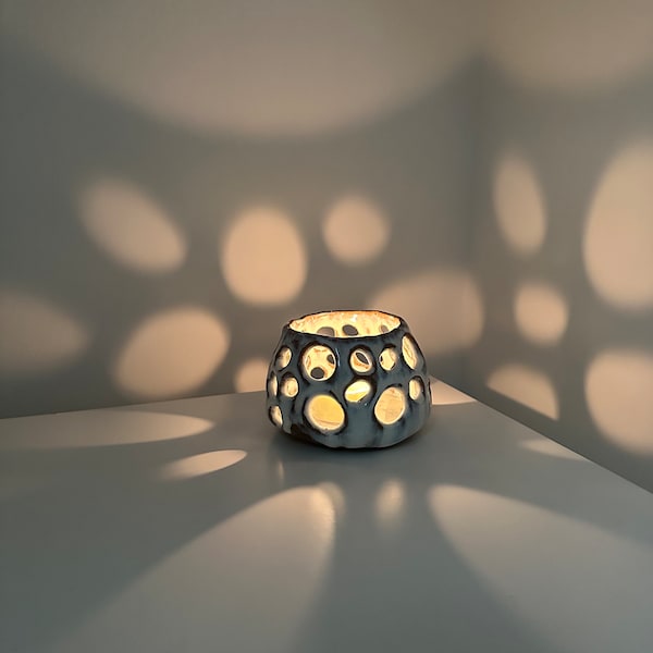 Ceramic Luminary - Etsy