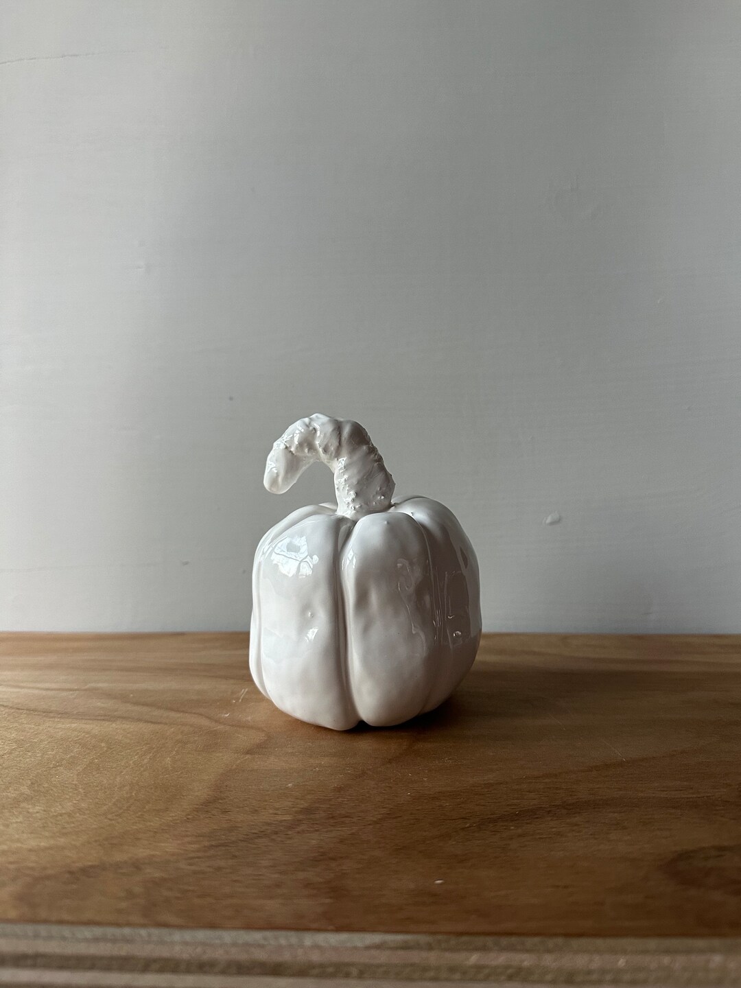 Ceramic Pumpkin, Handmade Pottery, Farmhouse Decor - Etsy