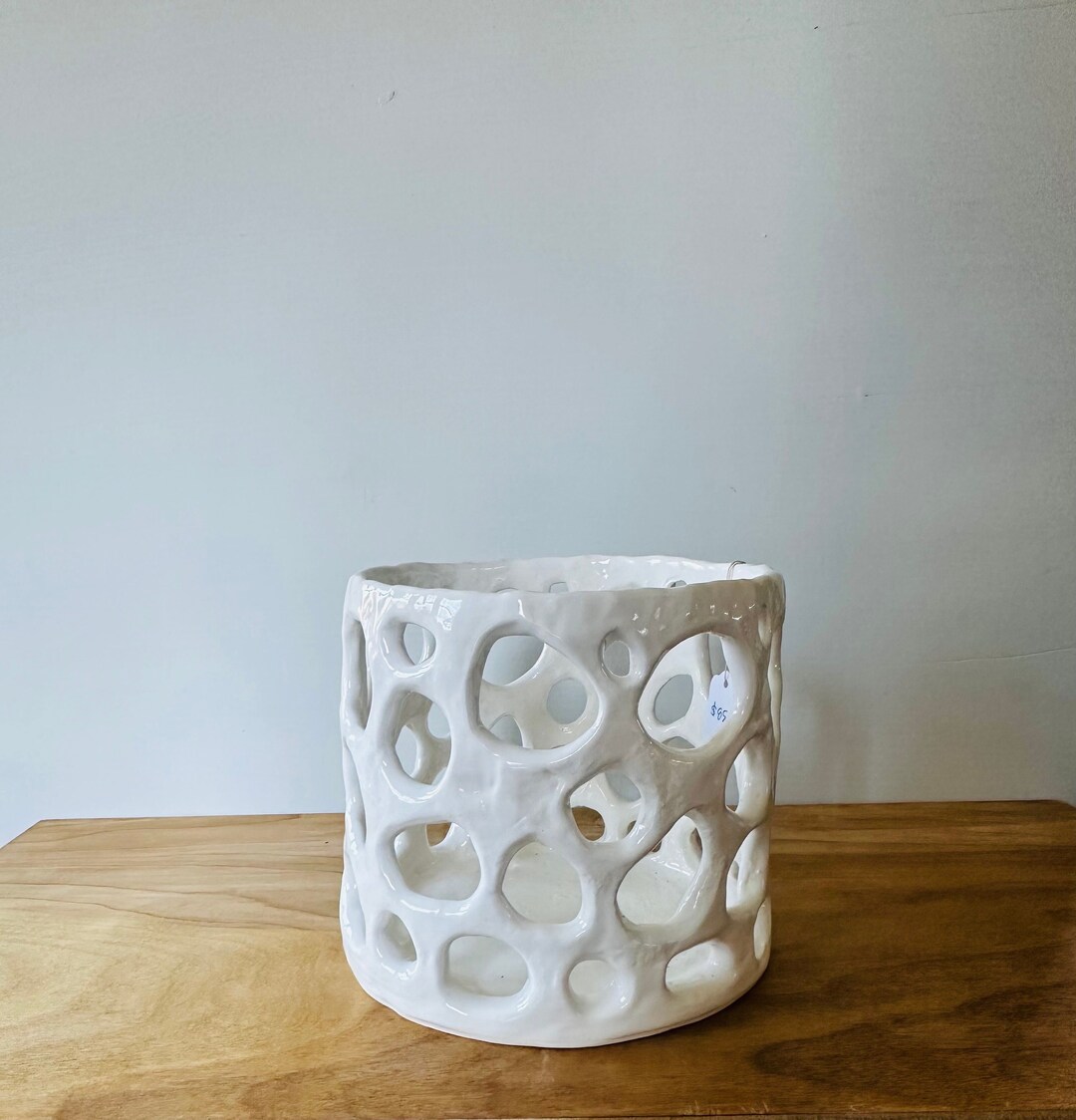 Handmade Ceramic Vase, Unique Handmade Pottery, Boho Decor - Etsy