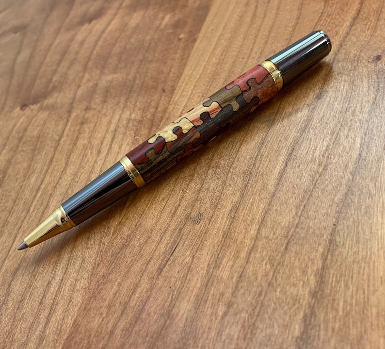 Classic Style Jigsaw Puzzle Pen | Etsy