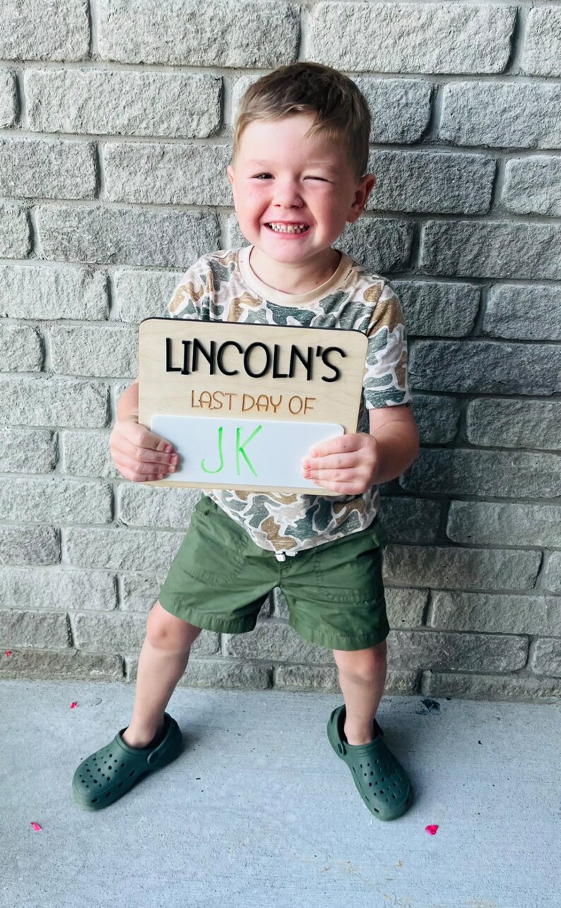 SVG File - First and Last Day of School Sign | Photo Prop | Digital Cut ...