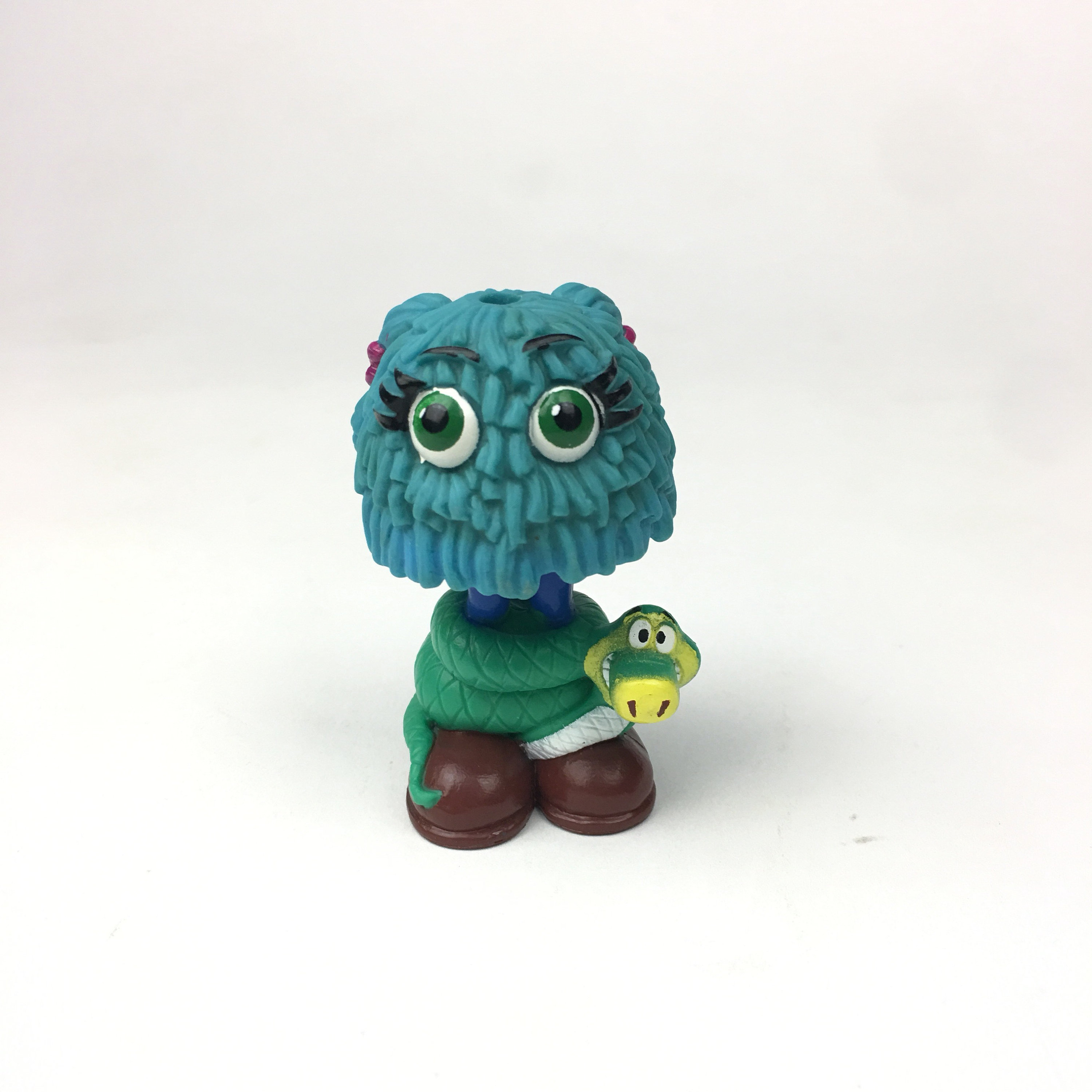 Mcdonalds Blue Fry Girl With Snake Around Legs Furry Fry Friends Vtg ...