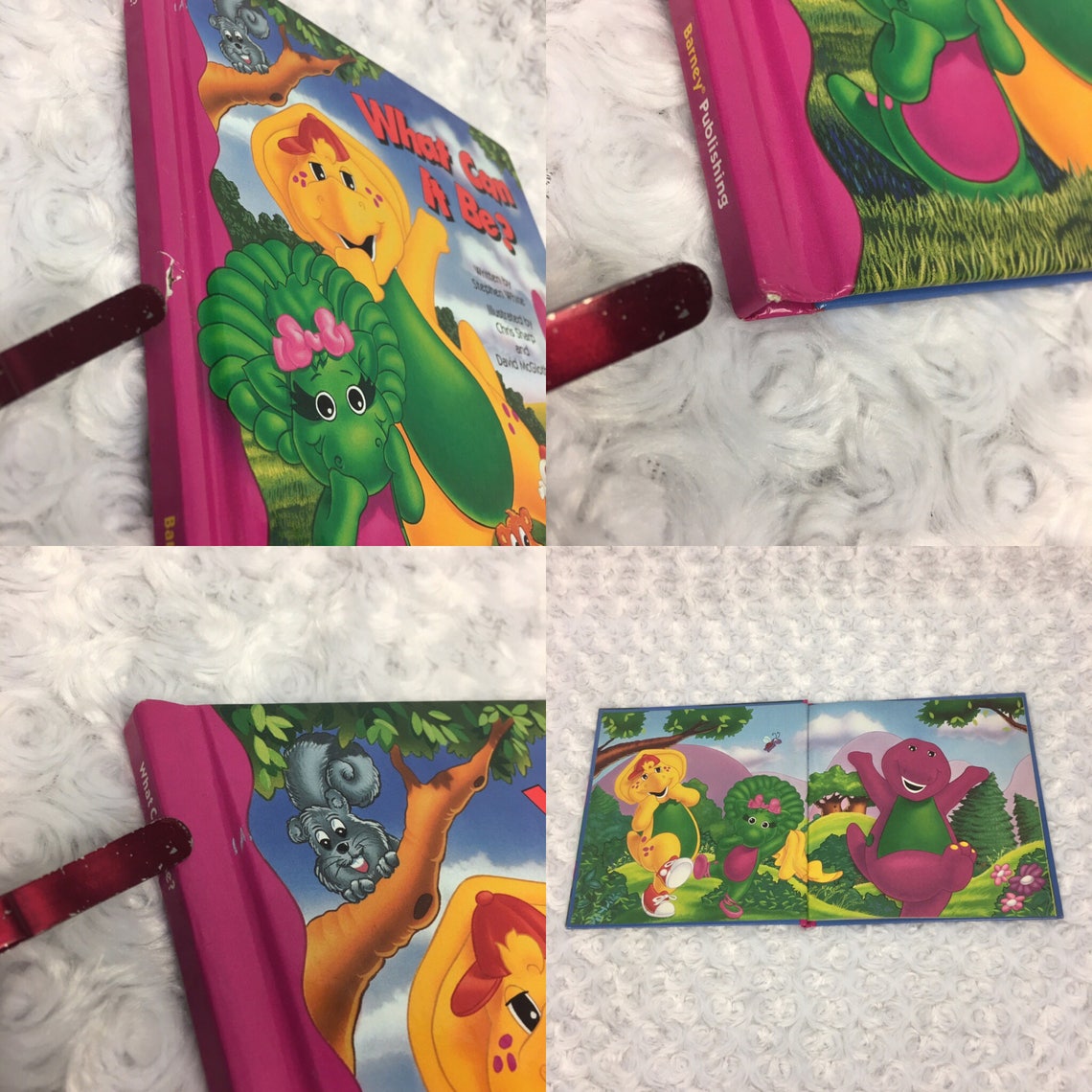 Vintage 1994 Barney What Can It Be Hardcover Children's - Etsy