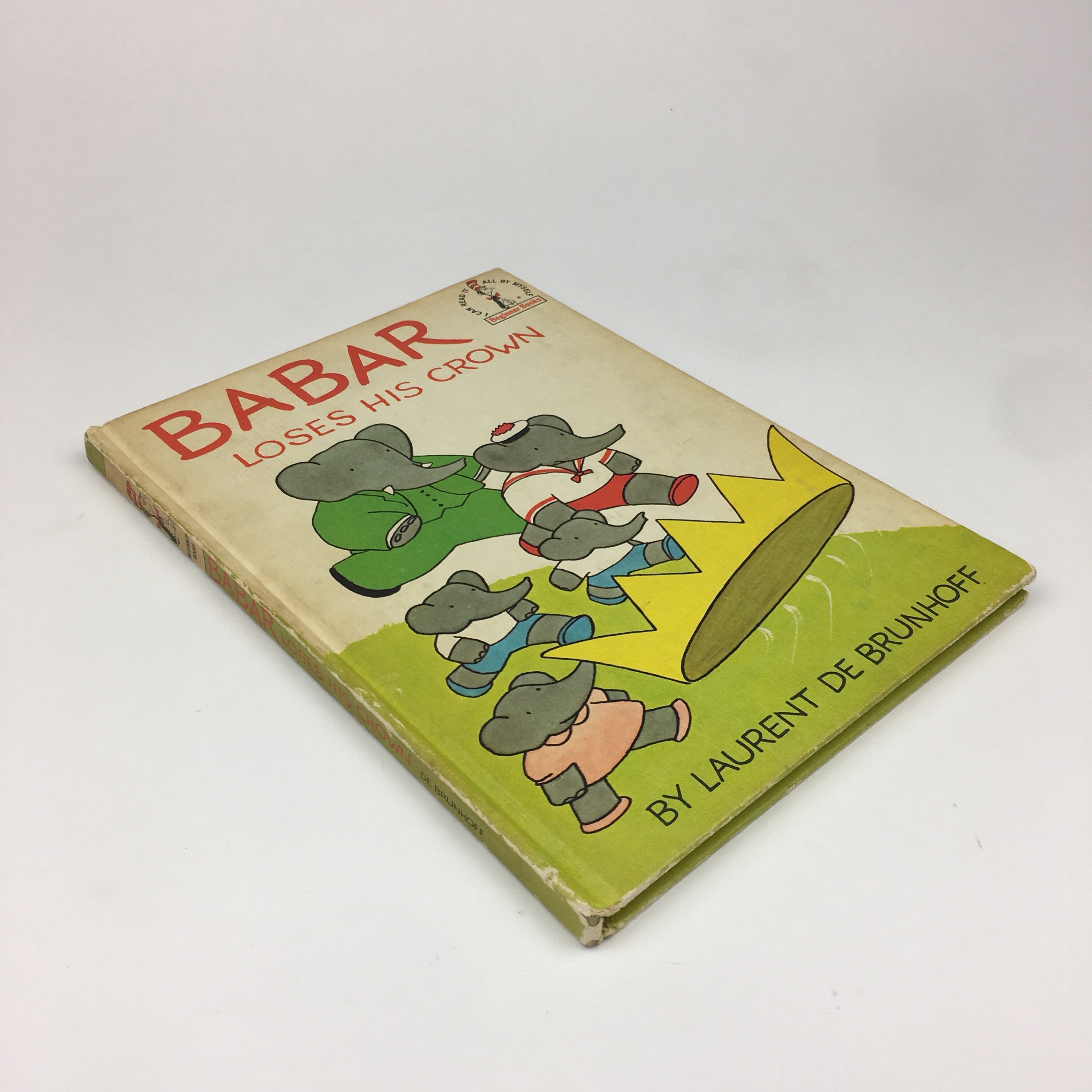 Babar Loses His Crown Elephant Cartoon Beginner Book Club Edition ...