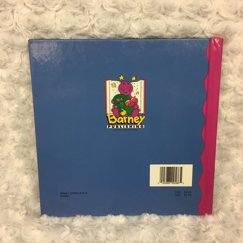 Vintage 1994 Barney What Can It Be Hardcover Children's - Etsy