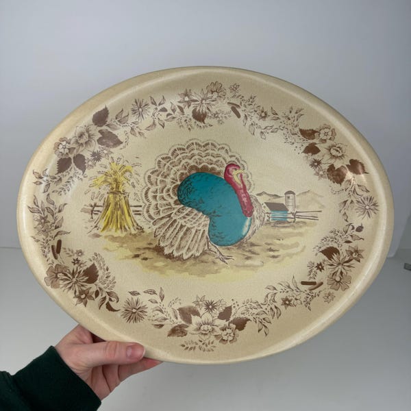 Turkey Platter - Etsy