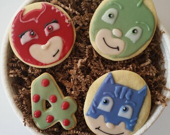 Pj mask cookies | Etsy