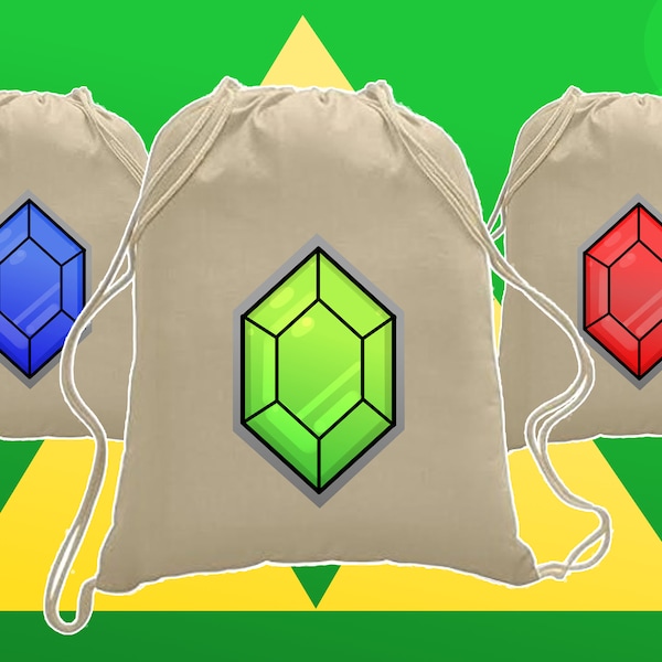 Rupee Pouch Zelda - Etsy